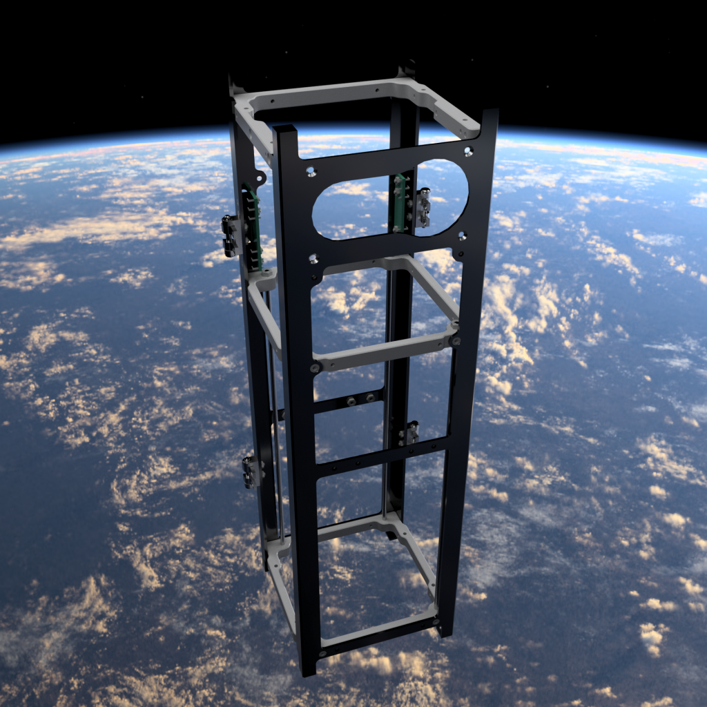 Atlas Assembly Rendering – AlbertaSat